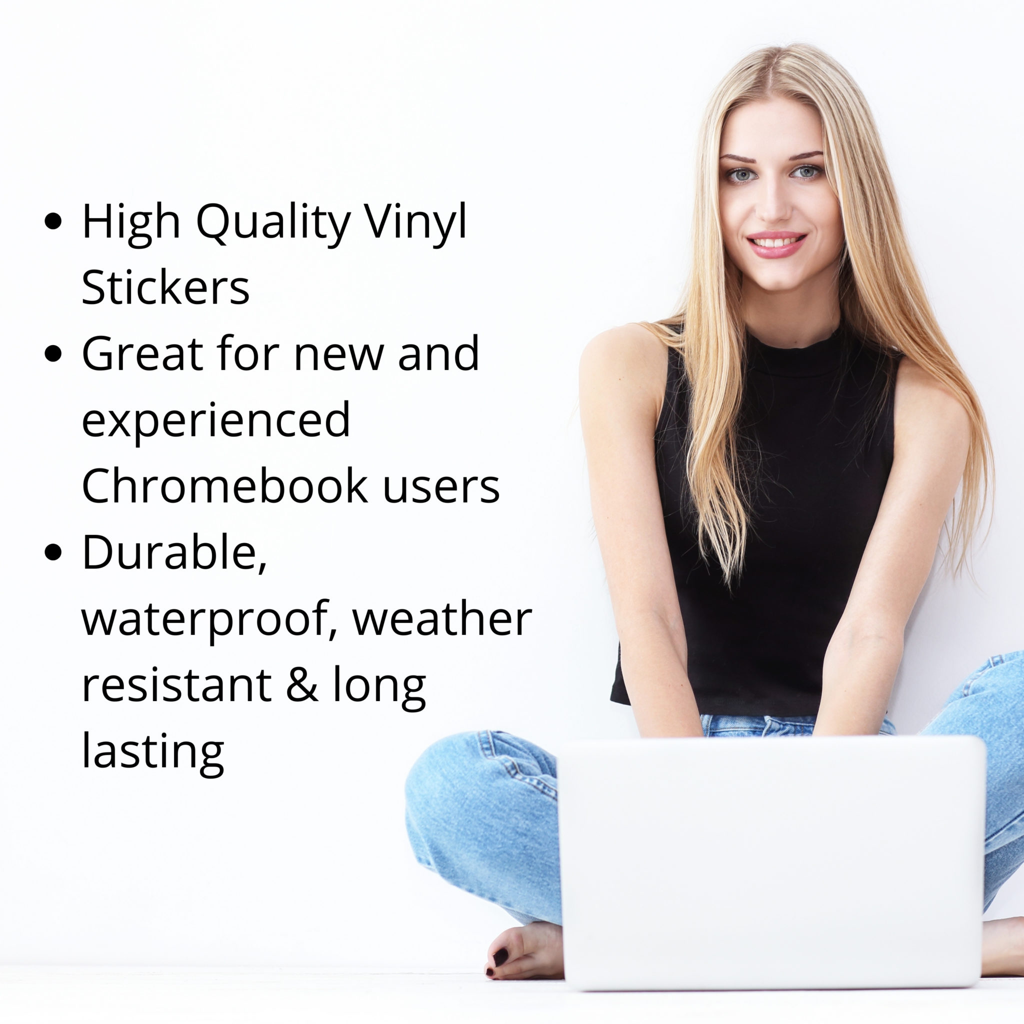 Shortcut Stickers for Chromebook, Apple Macbook, Windows, Word and more